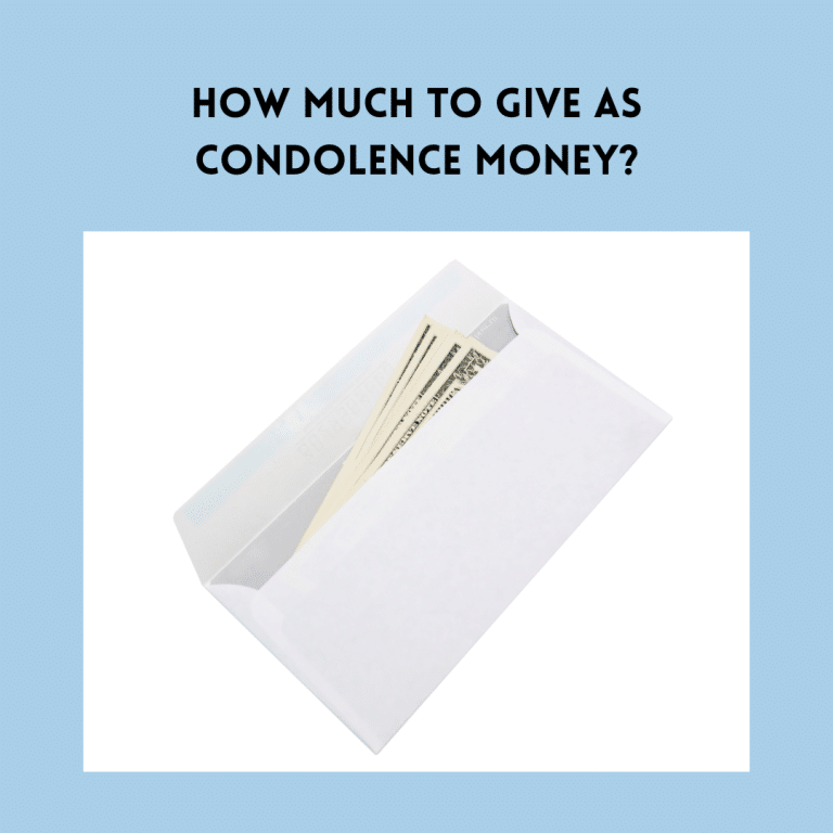 Condolence Money: How Much to Give - Harmony Funeral Care